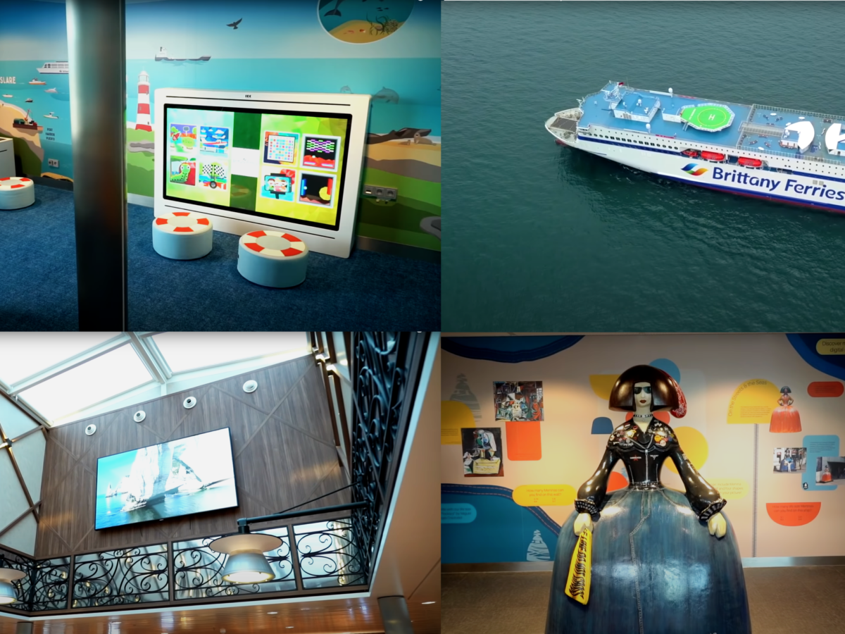 Zenton Multimedia / Tech advisor for Brittany Ferries new ship Galicia - Zenton